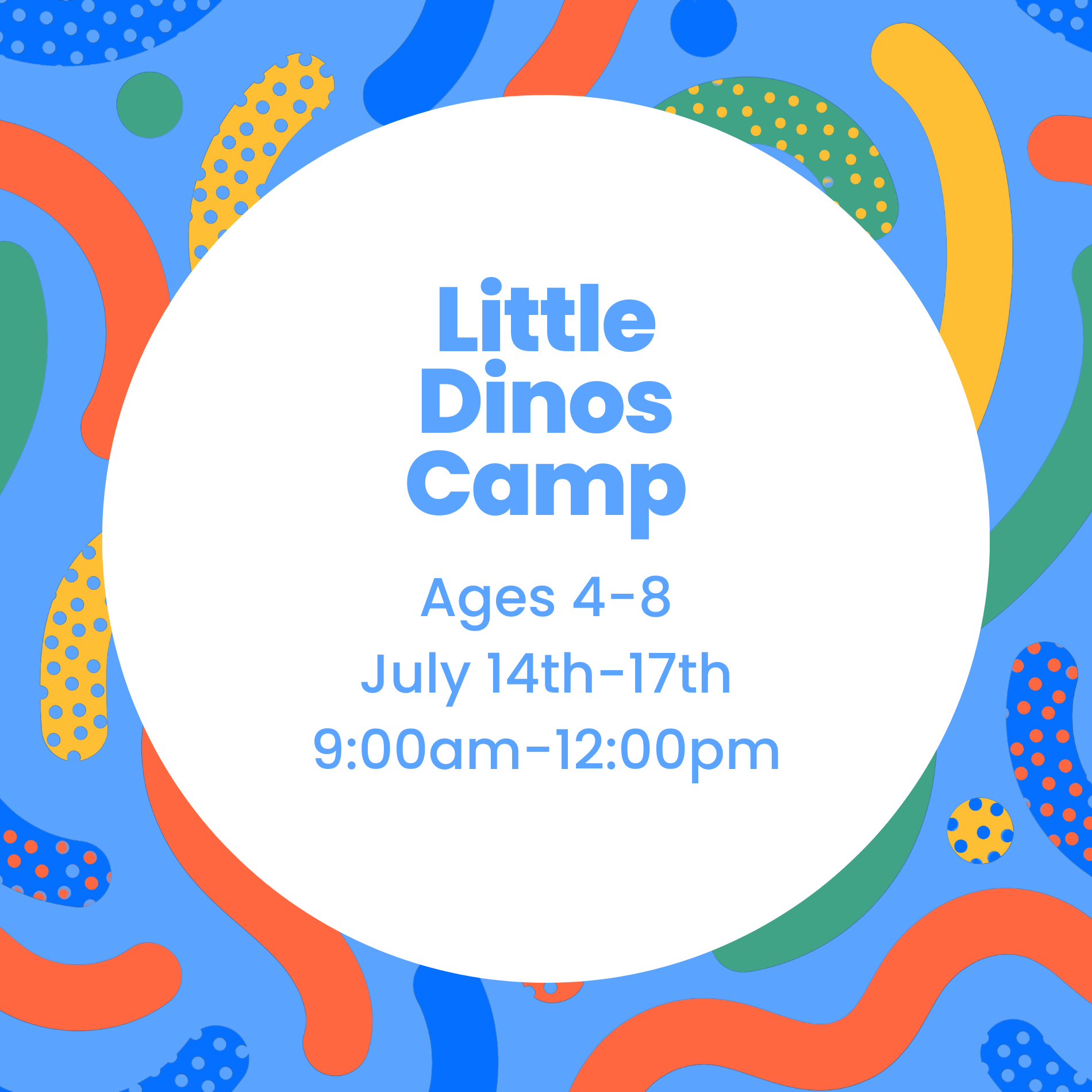 Little Dinos Camp | Candyland Children's Museum