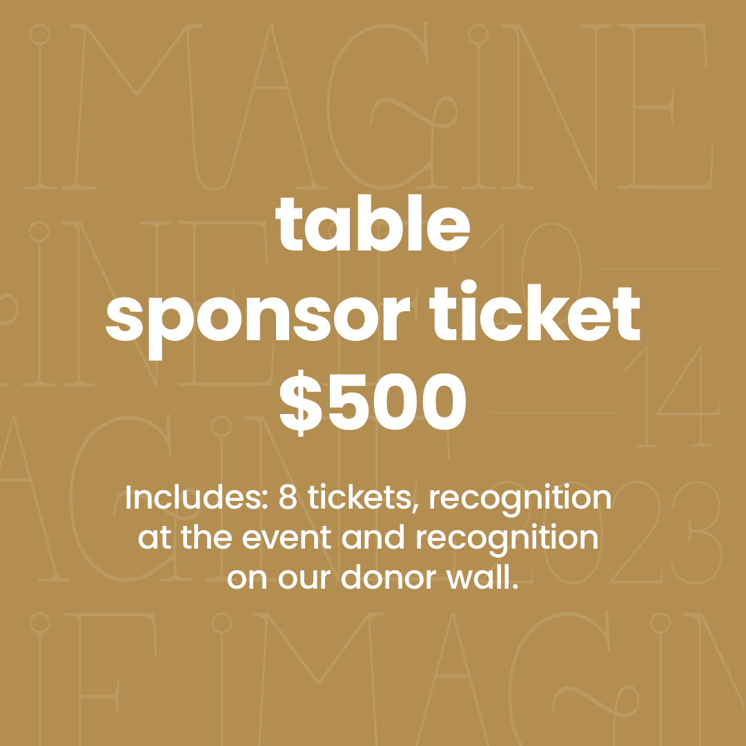 Table Sponsor Ticket | Imagine If Annual Gala | Candyland Children's Museum